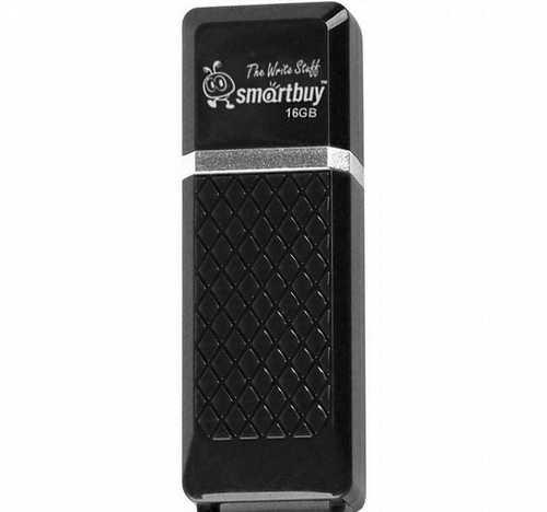 Флеш-накопитель Smartbuy Quartz USB 2.0 16GB, черный