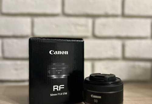 Объектив Canon RF 50mm F1.8 STM