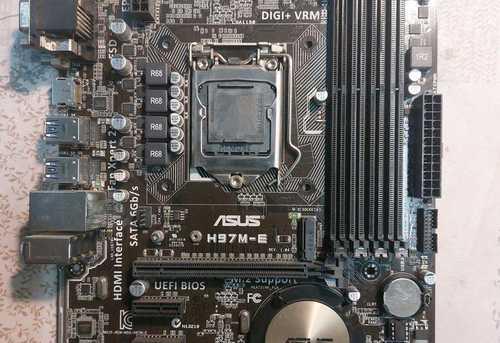 Супер мв Сокет 1150 Asus H97M-E