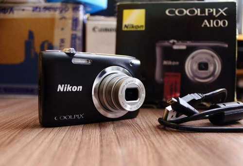 Компактный фотоаппарат nikon coolpix A100