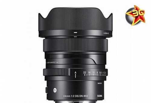 Объектив Sigma AF 24mm f/2 DG DN Contemporary Sony