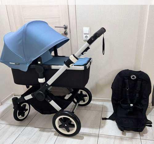 Коляска bugaboo buffalo petrol blue