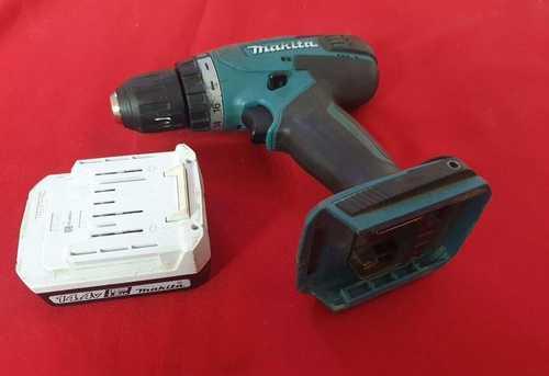 Дрель-шуруповерт Makita DF347DWE без зарядного 1ак