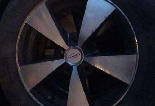 Комплект летних колес r15 на титановыйх дисках