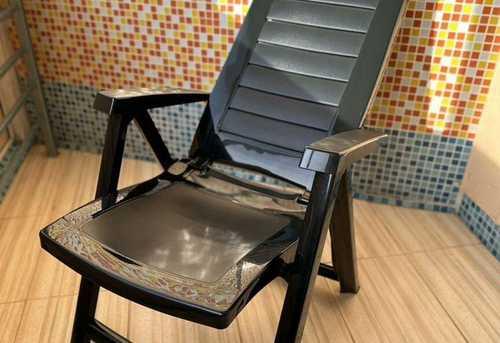 Садовое кресло-шезлонг, складной стул Jardin новое