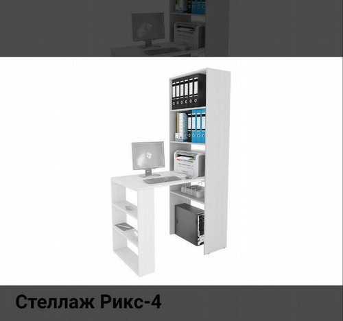 Стол и стеллаж Рикс