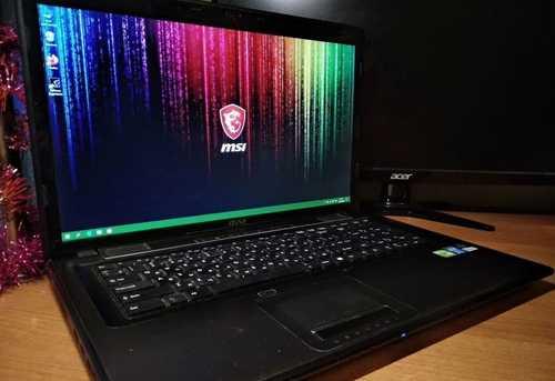 Игровой MSI FullHD 17'3 i5/8gb/GeForce 645