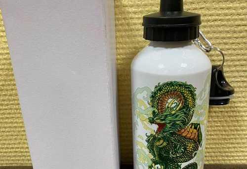 Бутылка спортивная для воды Дракон