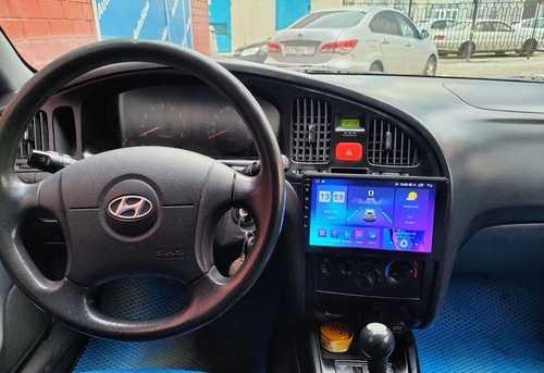 Android магнитола Hyundai Elantra XD, есть Teyes