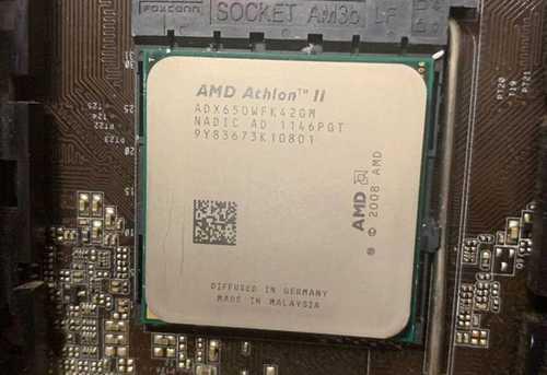 Материнская плата с процессором AMD Athlon II X4
