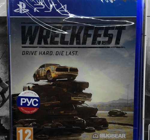 Wreckfest русские субтитры для PS4