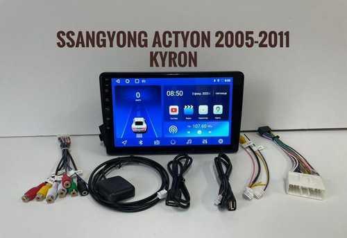 Магнитола на SsangYong Kyron, Actyon 2005-2011