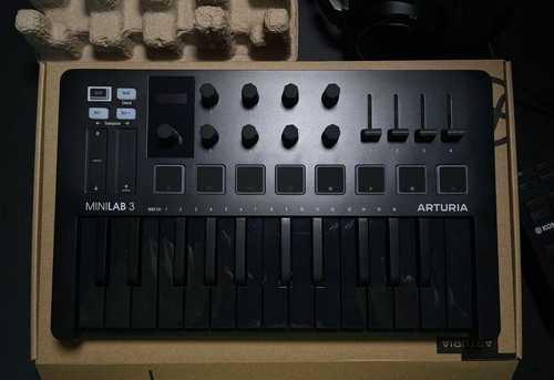 Arturia Minilab 3 Deep Black