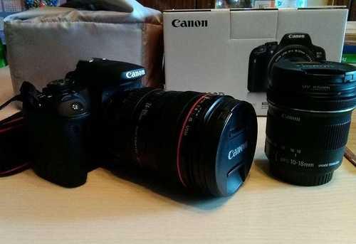 Зеркальный фотоаппарат Canon EOS 700 D Body