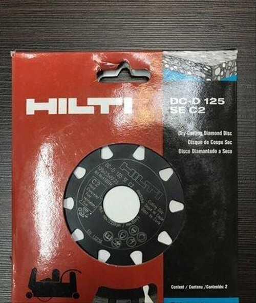 Алмазные диски Hilti DC-D 125 SE C2 для штрабореза