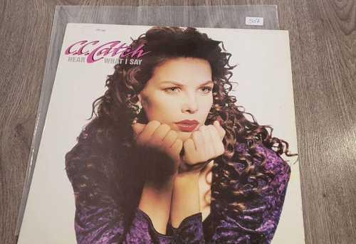 Винил C.C. Catch – Hear What I Say 1990г (Испания)