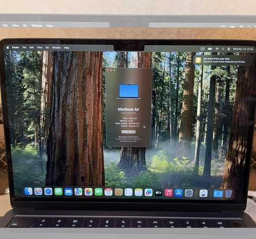 Apple macbook air 13 2024 m3 8gb 256gb