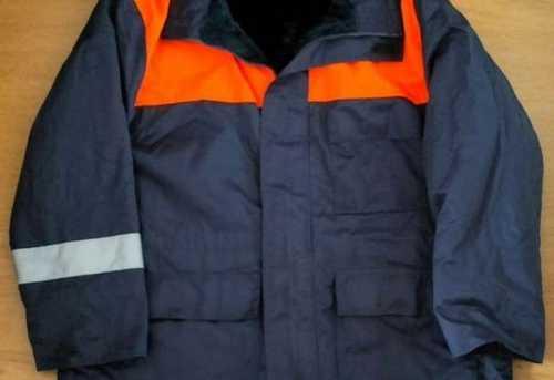 Куртка рабочая мужская утеплённая 52-54
