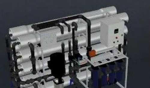 Обратный осмос 10000 литров в час / 10м3/час