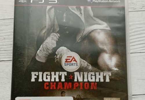 Диск с игрой Fight Night Champion для PS3