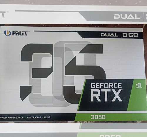 Видеокарта Palit GeForce RTX 3050 Dual