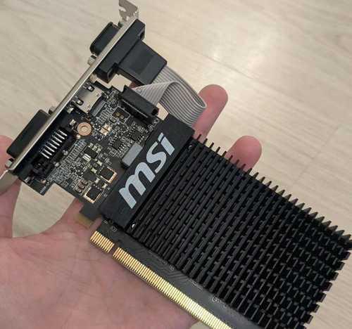 Видеокарта GT 710 2GB