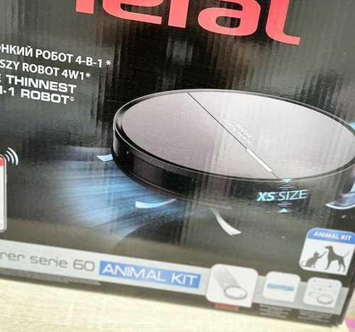 Робот пылесос tefal x plorer serie 60 rg7455wh