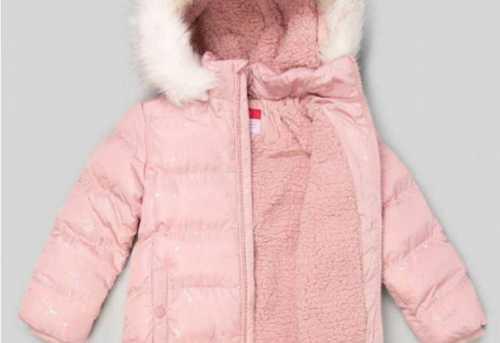 Новая зимняя куртка для девочки 104 110