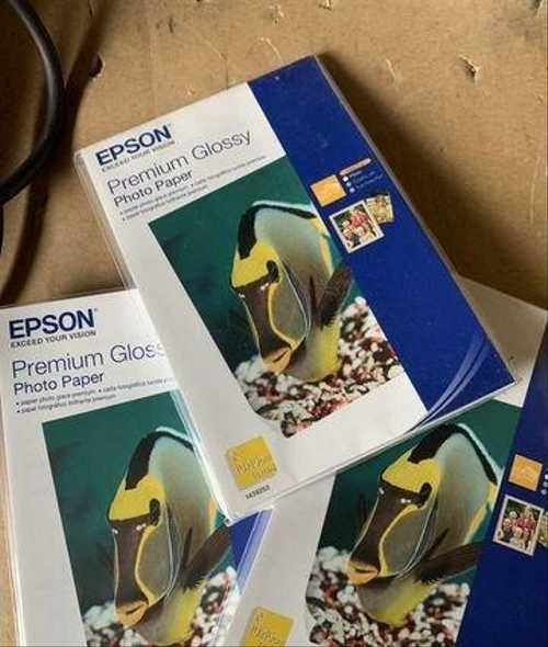 Бумага epson Premium Glossy Photo Paper 10x15