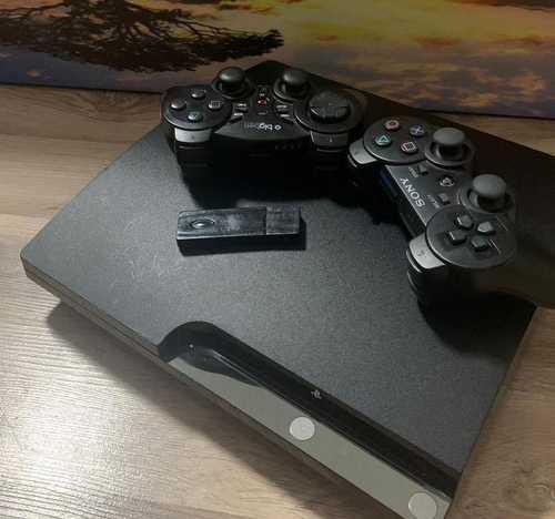 Sony playstation 3 slim(250гб 24 игры)