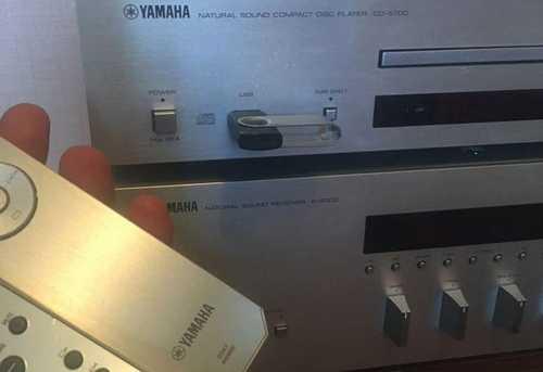 Yamaha ресивер R-S300, cd/usb плейер CD-S700 и про