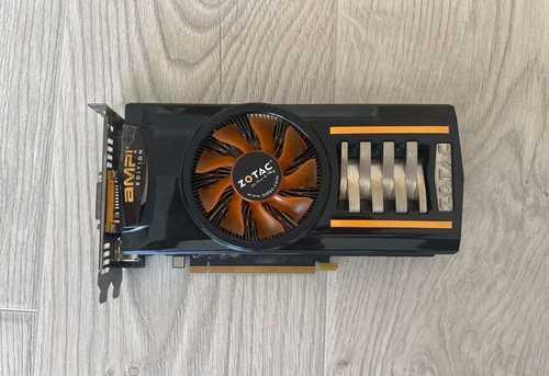 Видеокарта zotac GTX460 AMP edition 1GB DDR5