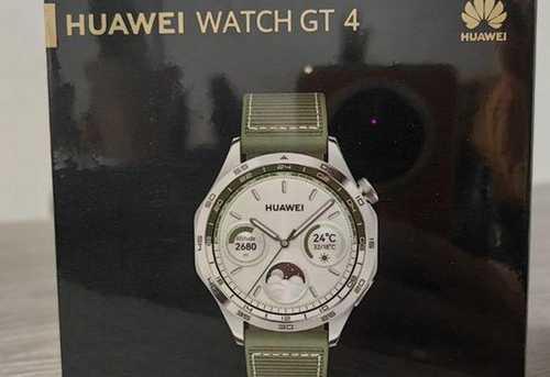 Huawei watch gt 4 46mm green плетение ремешок