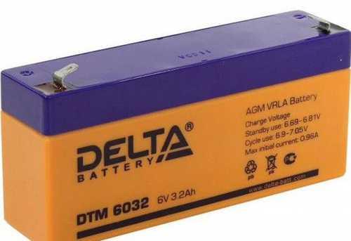 Акб (6V/3,2Ah) delta DTM 6032