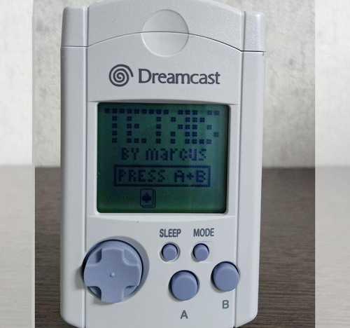 Visual Memory Unit / Sega Dreamcast /Tetris