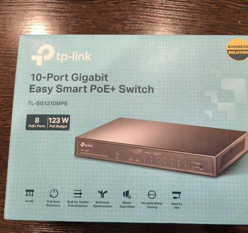 Коммутатор TP-Link TL-SG1210MPE