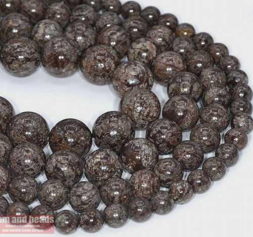 Кофейные Снежинки из яшмы бусины SamandBeads 4-12 мм 10mm 38pcs 1 lot