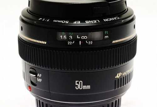 Объектив Canon EF 50 f/1,4 USM