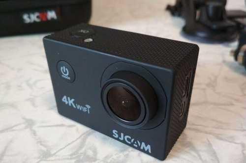 Экшн-камера/регистратор SJ4000 4K wifi max набор