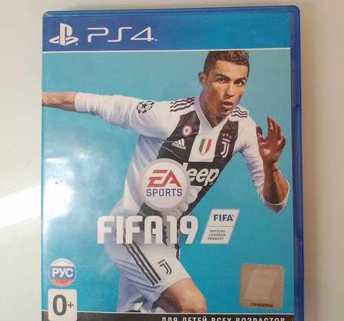 Fifa 19 ps4 диск