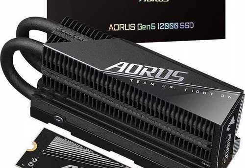 SSD накопитель gigabyte Aorus Gen5 12000 AG512K1TB