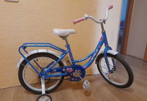 Велосипед подростковый с доп. колесами