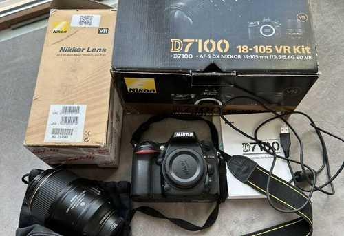 Фотоаппарат nikon D7100, объектив 105mm 1:2.8