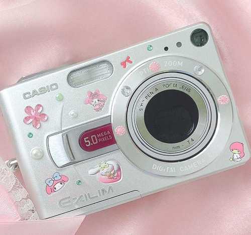 Y2k мыльница Casio Exilim компактный фотоаппарат