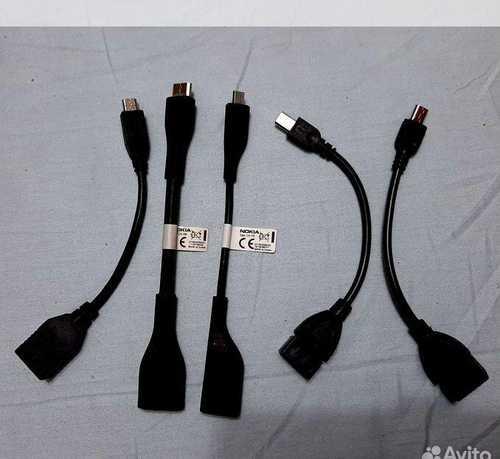 Otg кабель,usb type-c, зарядка Nokia