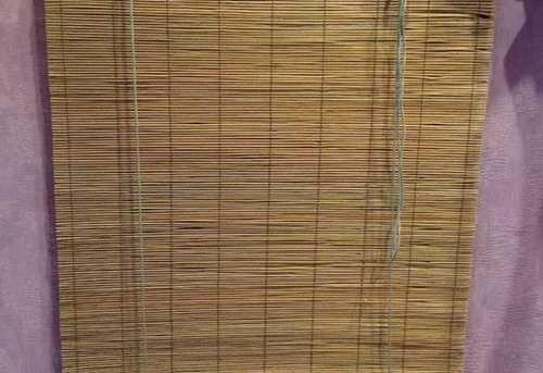 Бамбуковая рулонная штора 60*80см