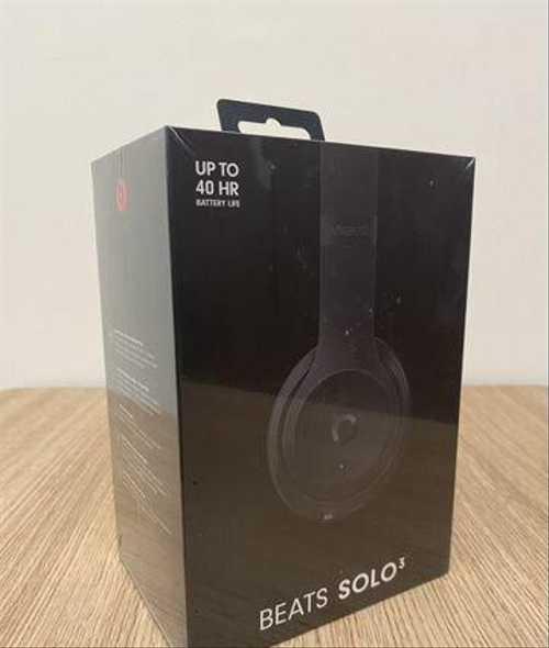 Наушники Beats by Dr.Dre Solo 3 черые