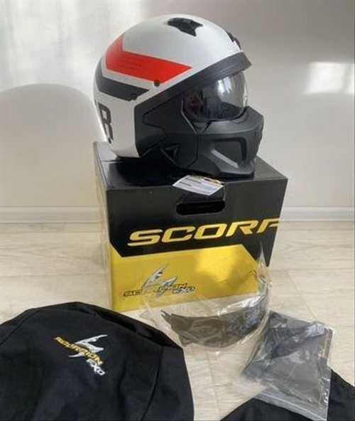 Новый Scorpion Covert-X мотошлем 3/4 M и L