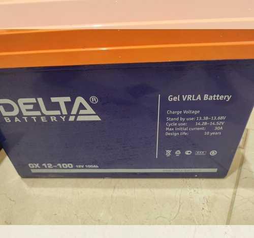 Аккумуляторная батарея Delta для ибп