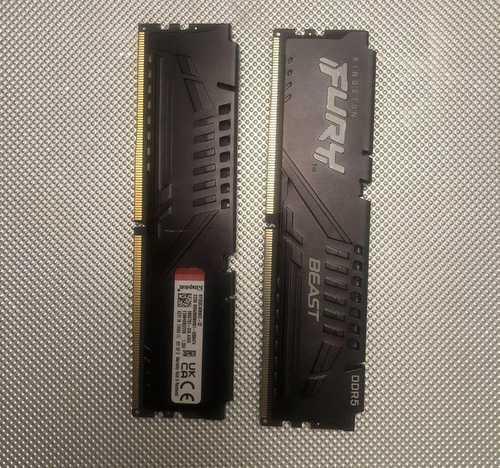 Kingston Fury Оперативная память DDR5 2x16 гб